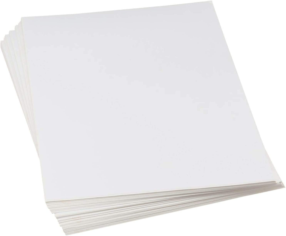 L LIKED Full-Sheet Sticker Paper 8-1/2" x 11" Self Adhesive Shipping L ...