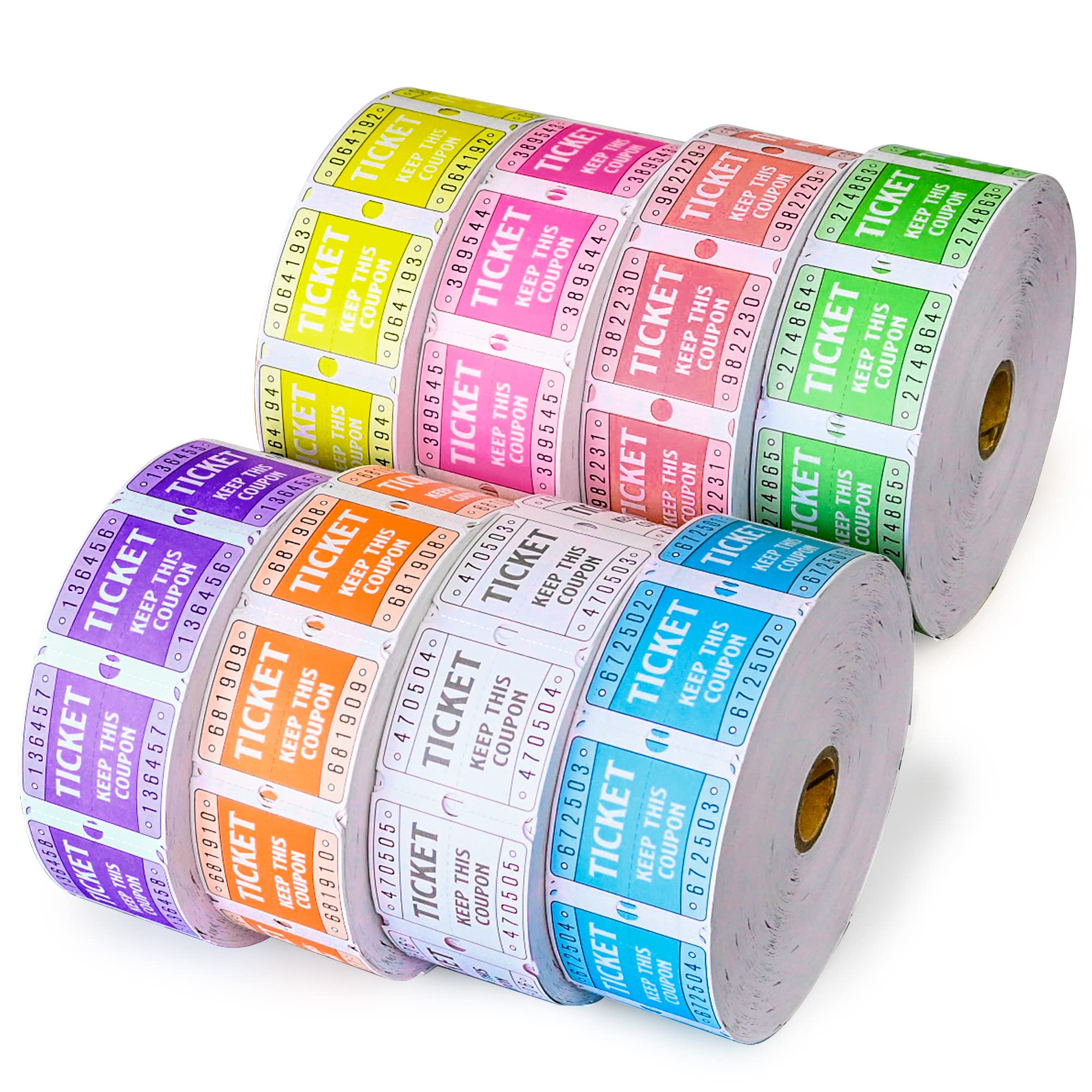 L LIKED Raffle Tickets Double Rolls 50/50 Raffle Tickets 2000 per roll ...